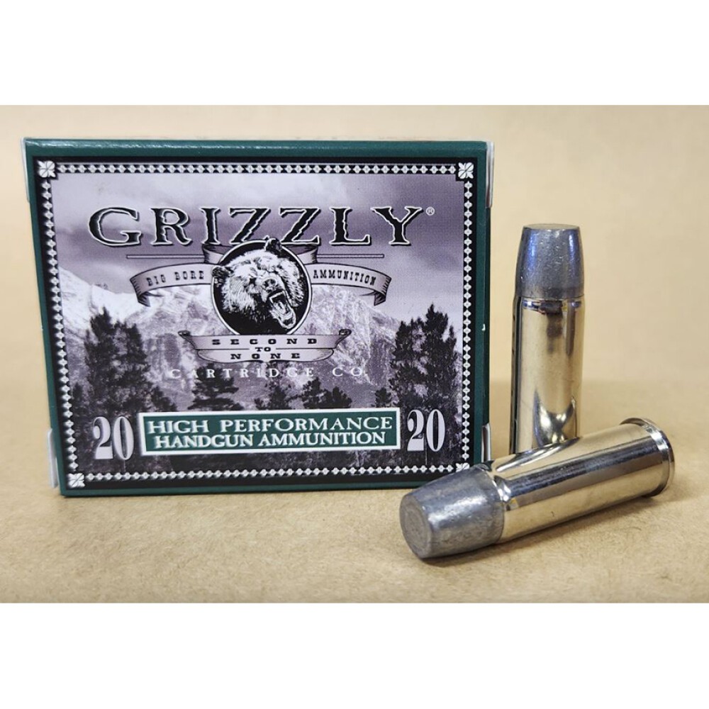 Grizzly Bear Load .44 Magnum Ammunition 20 Rounds WLNGC 320 Grain [FC ...