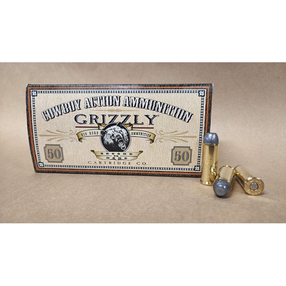 Grizzly Cartridge Co. Cowboy Action .45 Colt Ammunition 50 Rounds RNFP ...