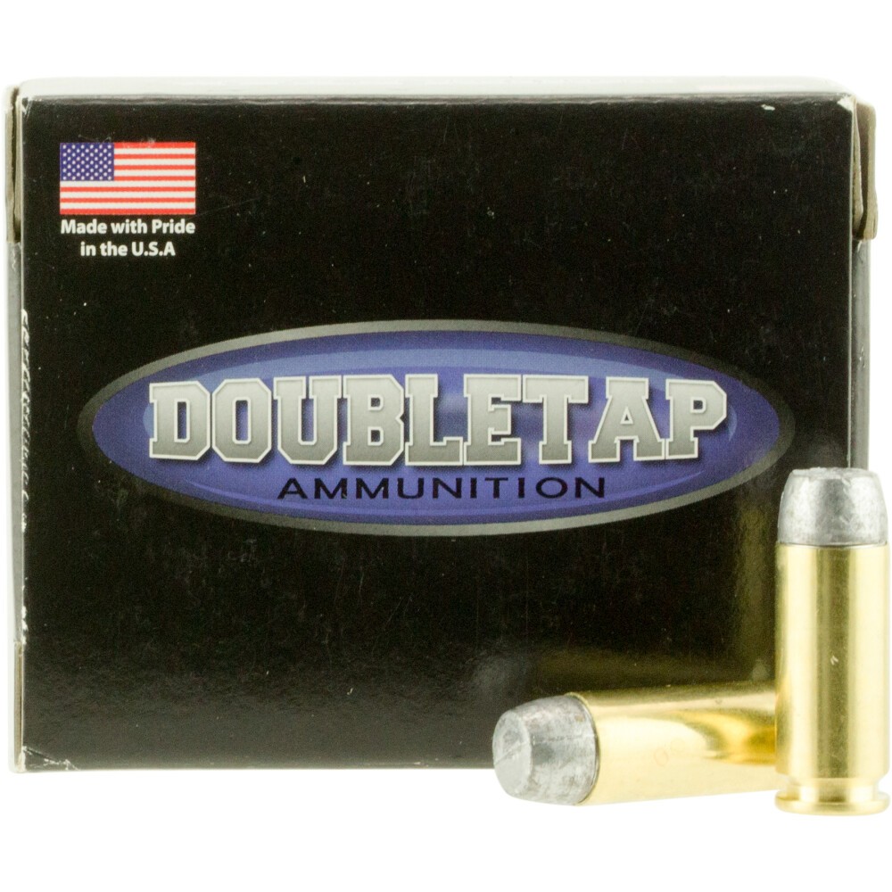 DoubleTap DT Hunter 10mm Auto – 200 Grain Hardcast Lead FN, 20 Rounds