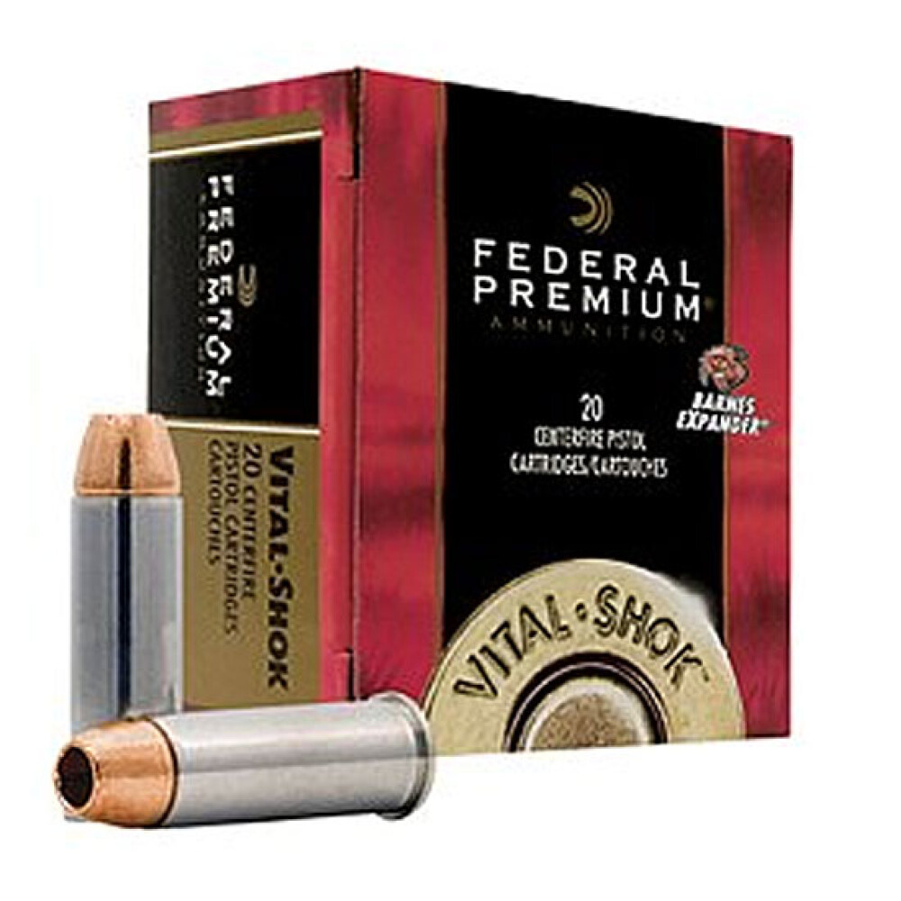 Federal .357 Magnum 140gr Barnes Expander – 20 Rounds Premium