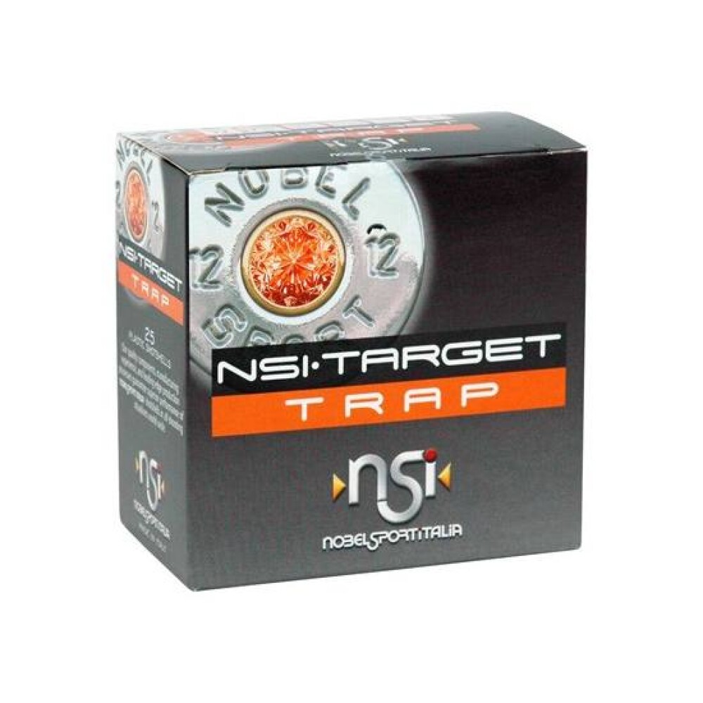 NobelSport Target Trap 12ga 25rds 2-3/4" 1-1/8oz #8 [FC-837913000038]
