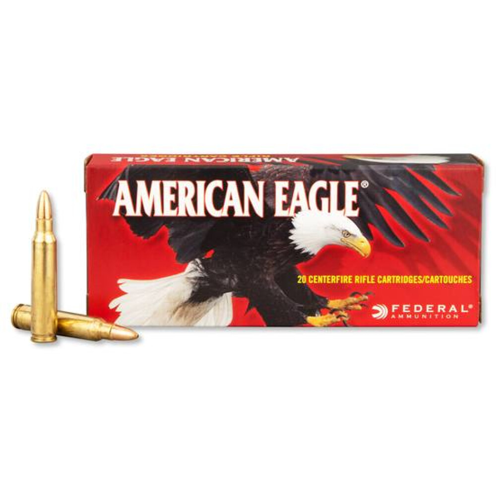 Federal American Eagle Varmint & Predator 223 Rem Ammo 20 Rounds [FC ...