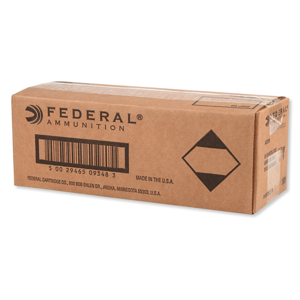 Federal American Eagle .223 Remington Ammunition 500 Rounds FMJ-BT 62 ...