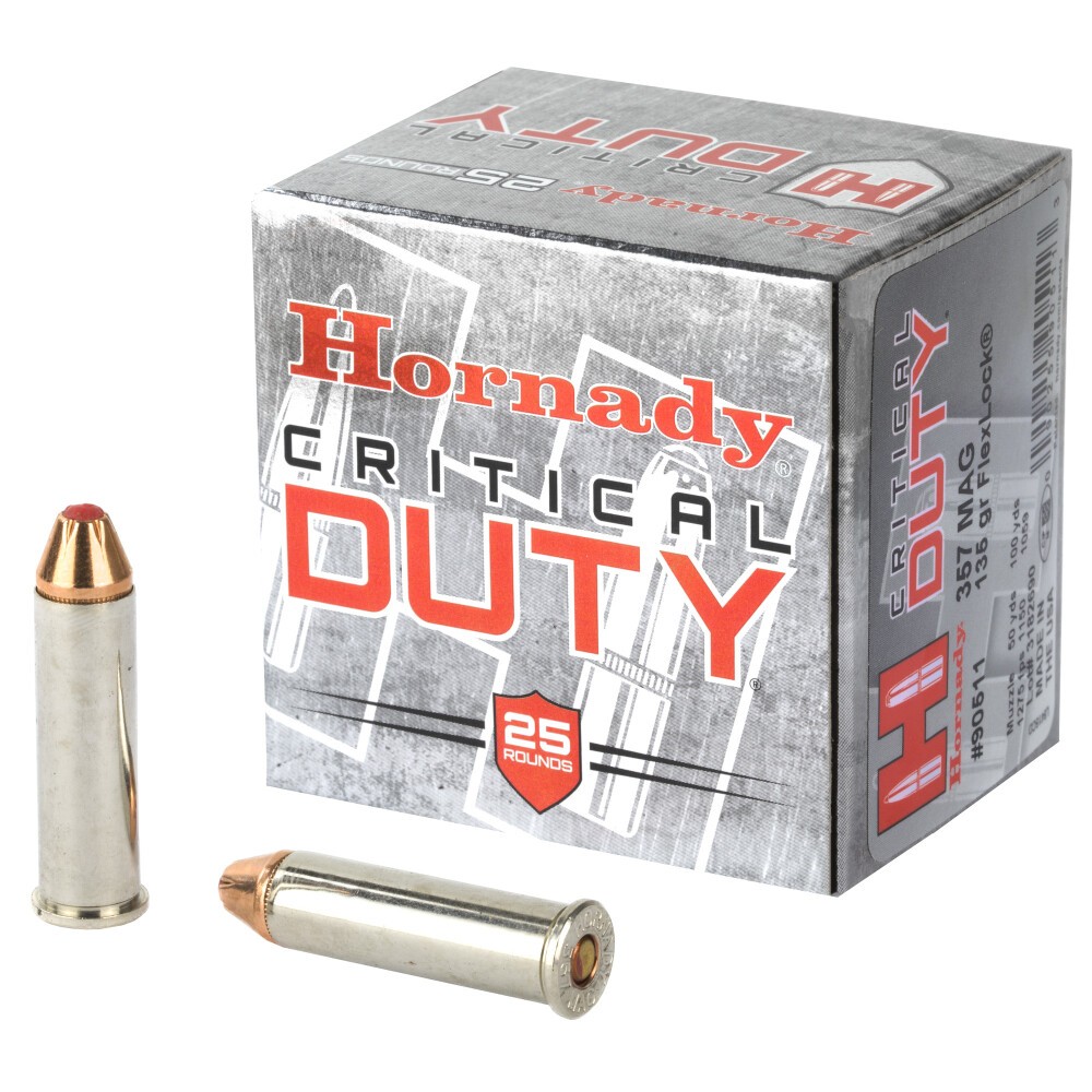 Hornady Critical Duty .357 Mag 25rds FlexLock 135gr [FC-90255905113]
