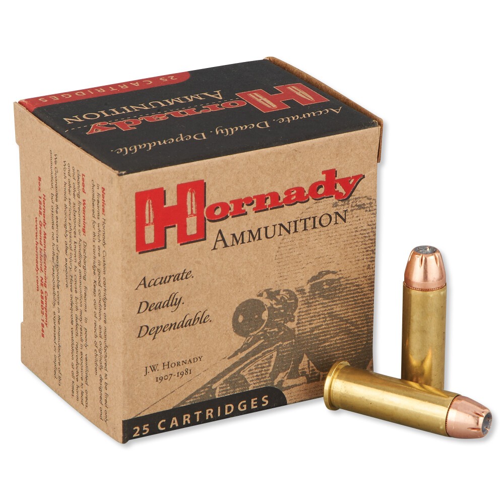 Hornady Custom .38 Special Ammunition 25 Rounds XTP JHP 158 Grain [FC ...
