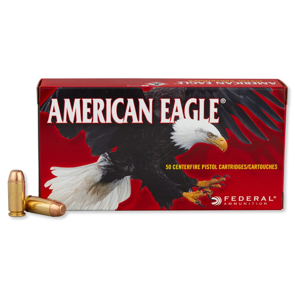 Federal American Eagle .40 S&W Ammunition 1000 Rounds FMJ 180 Grain [FC ...