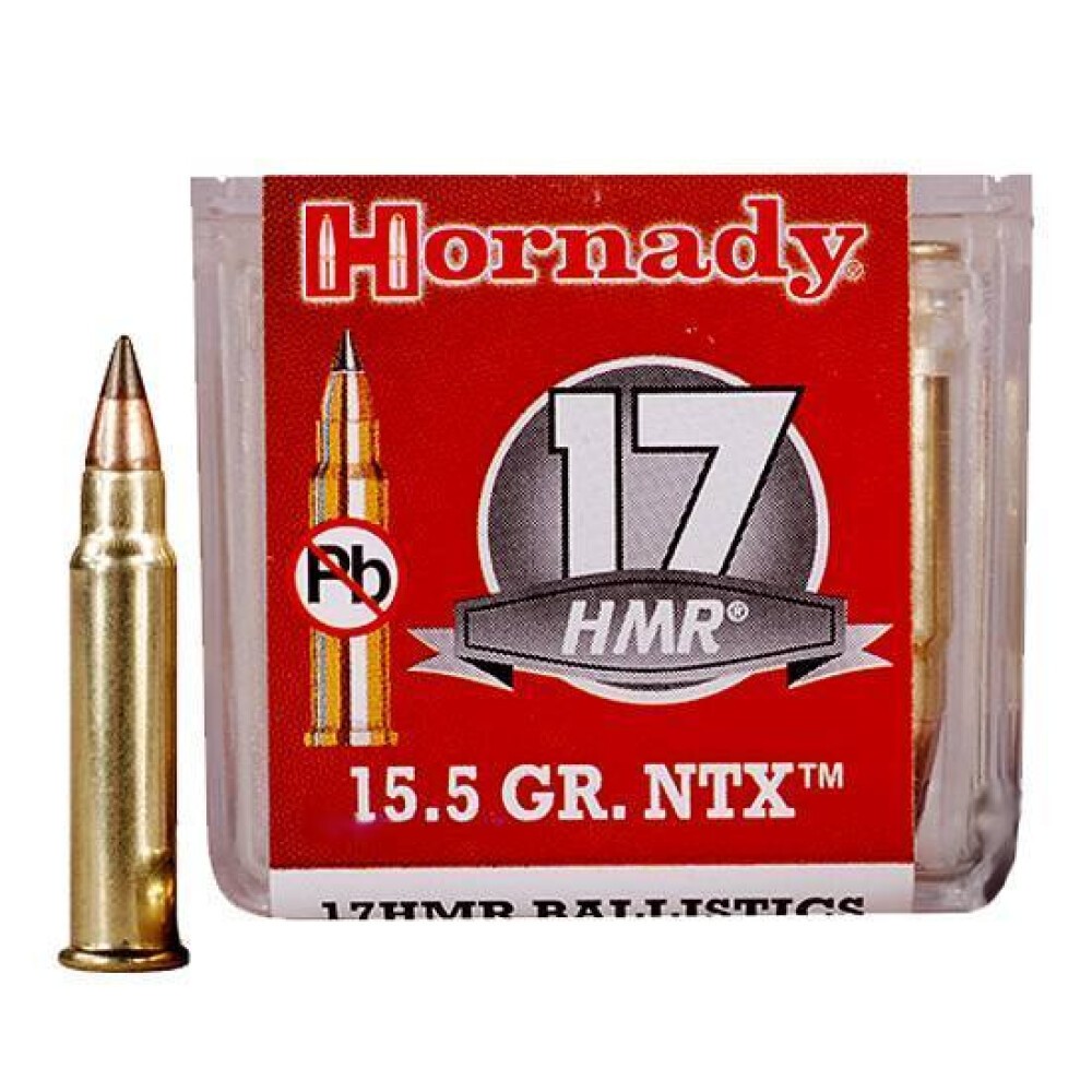 Hornady Varmint Express .17 HMR | 50 Rounds NTX Lead-Free 15.5 Grains