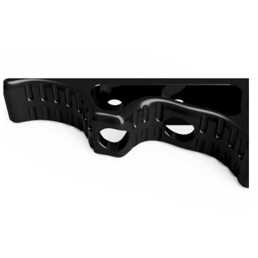 TAC Low Profile Forward Control Grip M-LOK Aluminum Black [FC-712198794103]