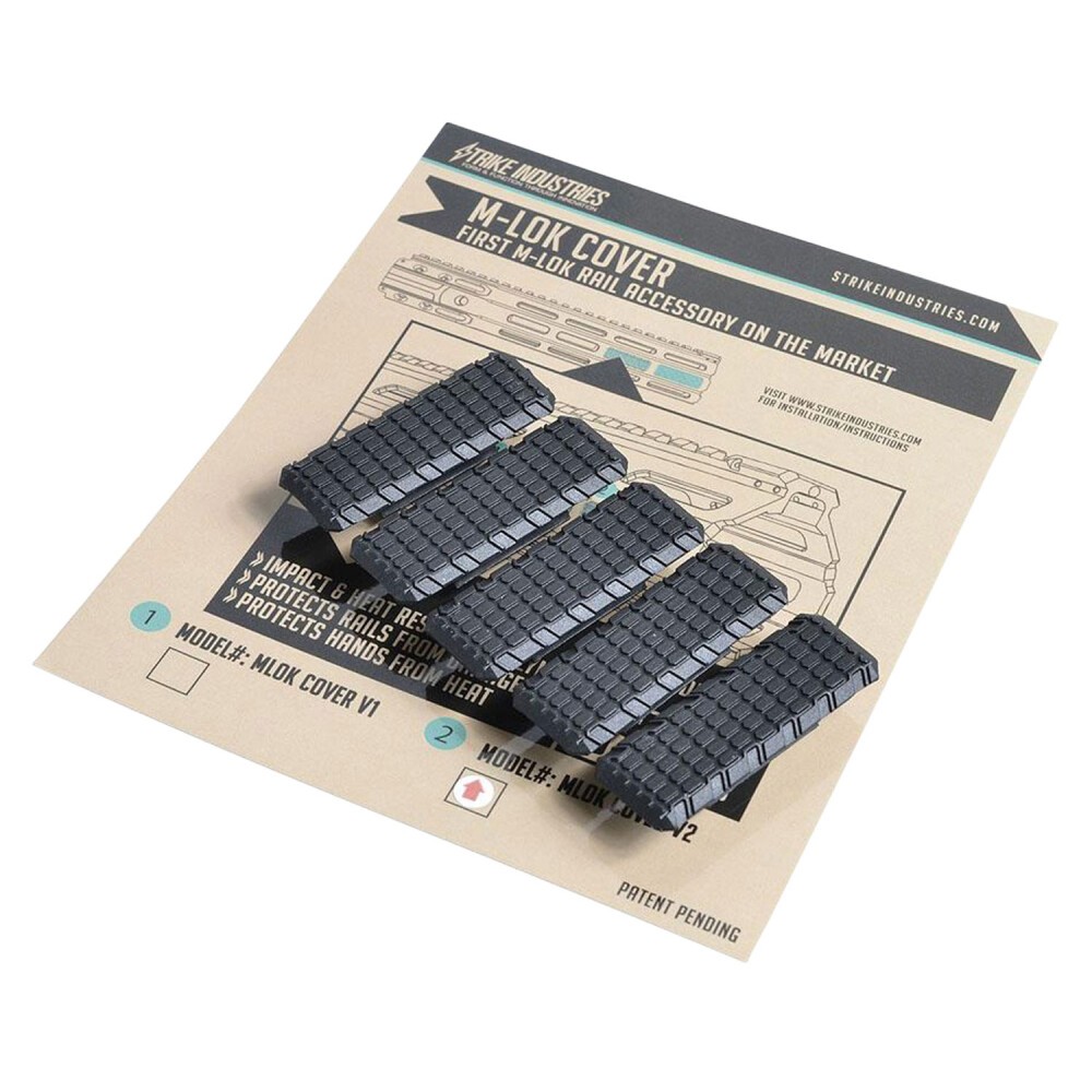 Strike Industries M-LOK Rail Covers V2 Ultra Slim Surface Aggressive ...