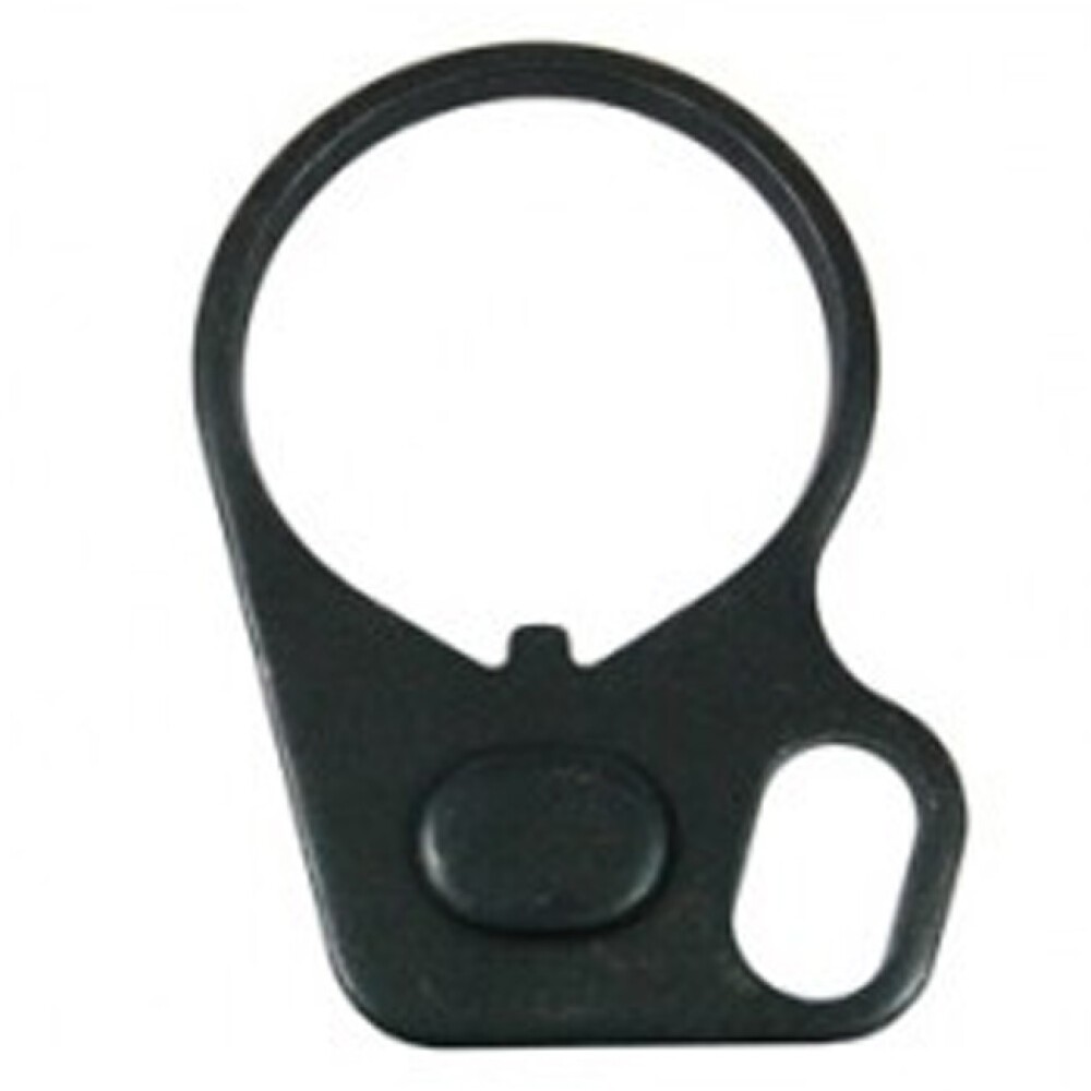 Guntec AR-15 Single Point Sling Adapter Right-Hand Steel Black