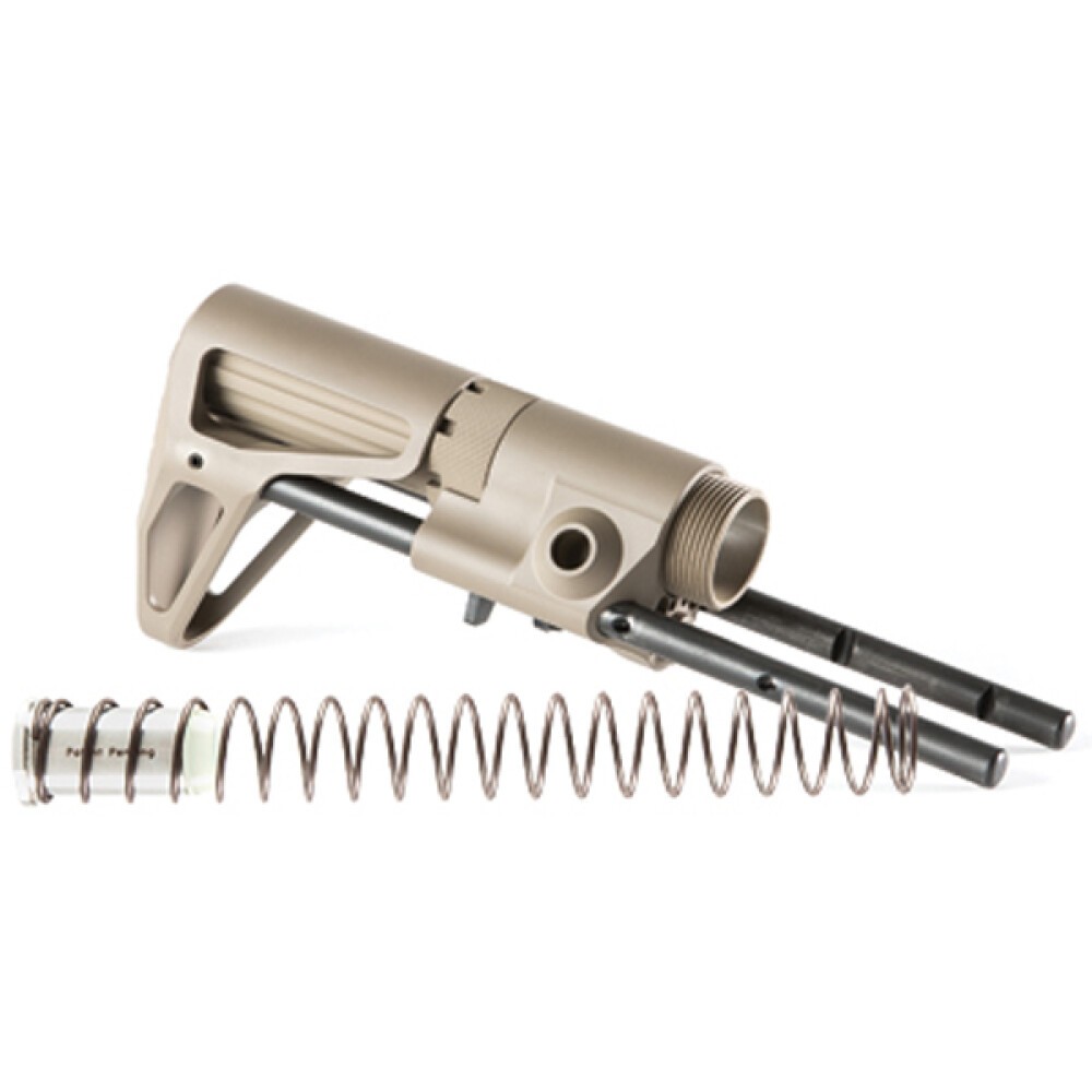 Maxim Defense AR-15 CQB Stock Std Buffer & Spring FDE [685239761115]