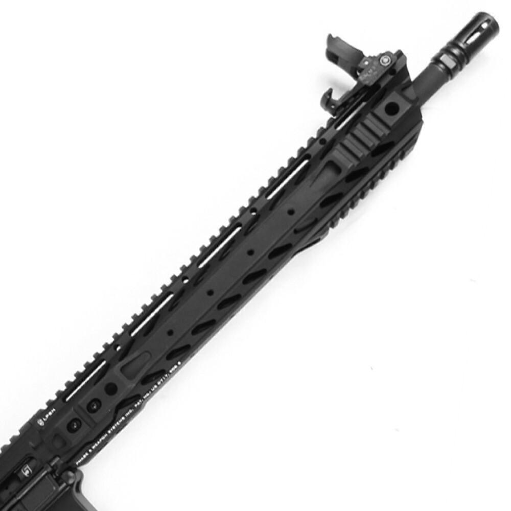 Phase 5 AR-15 Lo-Pro Slope Nose Free Float Handguard 15" Aluminum Back ...
