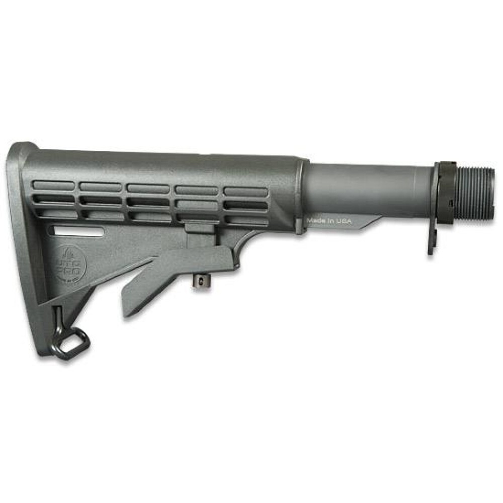 Leapers UTG PRO AR-15 Mil-Spec 6 Position Collapsible Stock Assembly ...