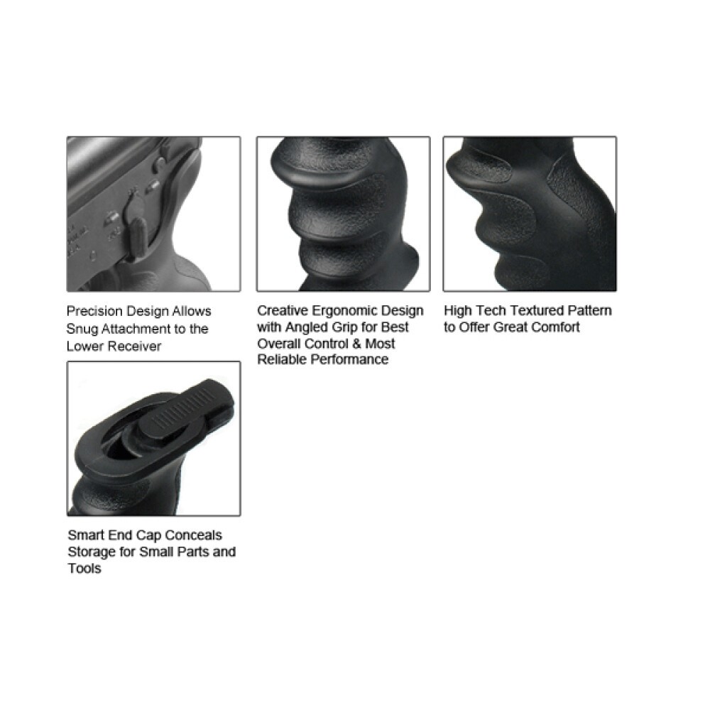 Leapers UTG AR-15 Combat Sniper Pistol Grip Polymer Black