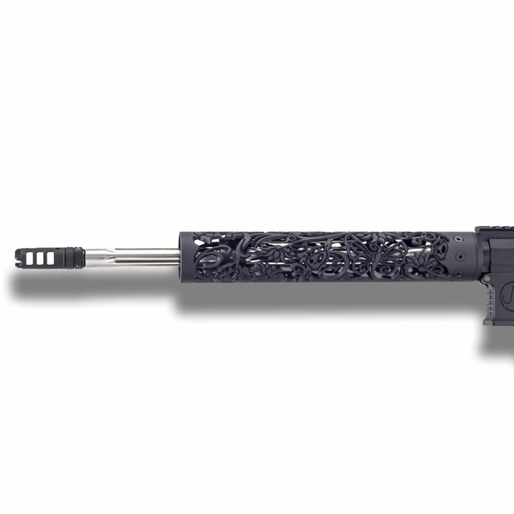 Unique-ARs 12" Lotus Dragon AR-15 Handguard Black [818918020696]