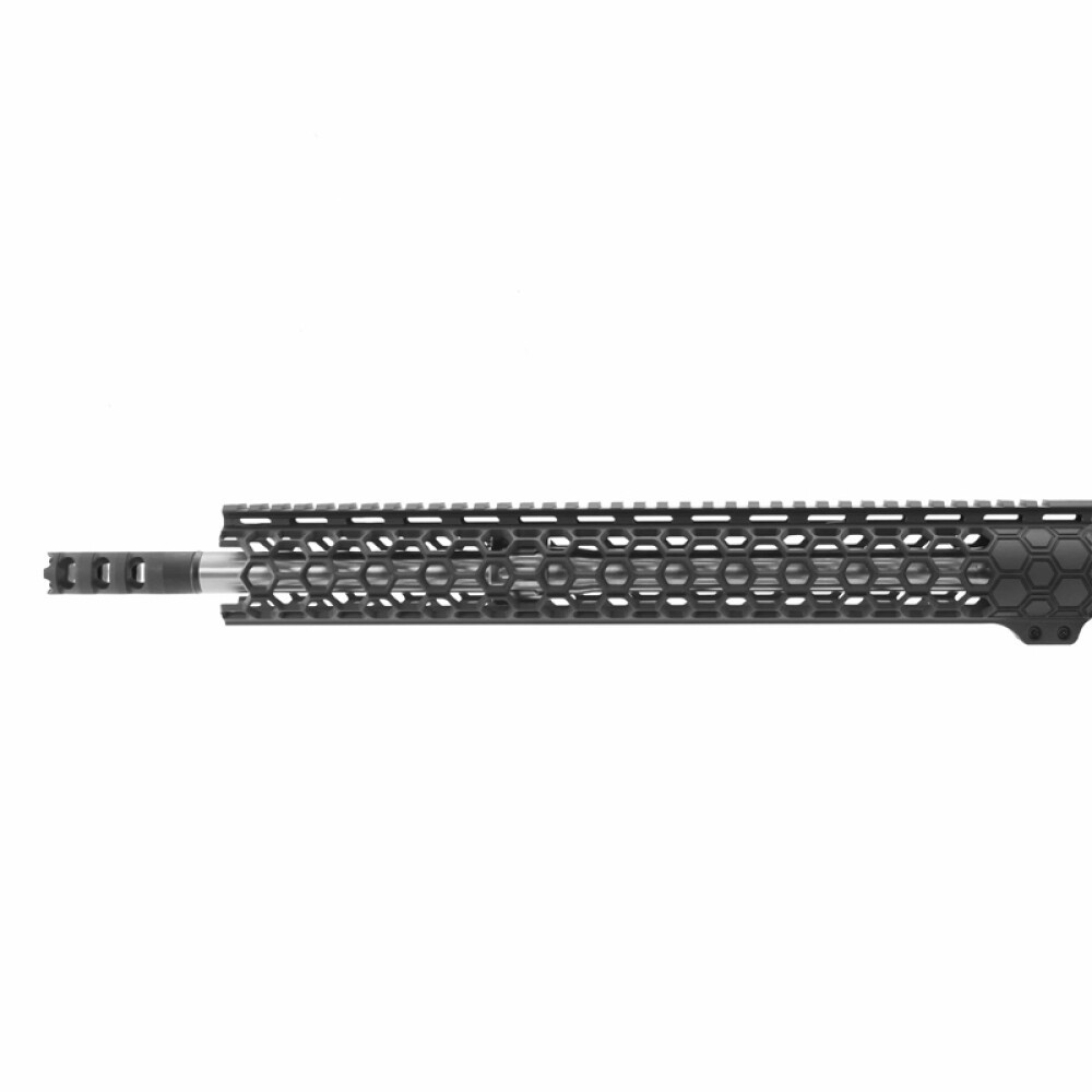 Unique-ARs 15" Slim Ultra-Light Hex AR-15 Handguard Blk [818918024076]