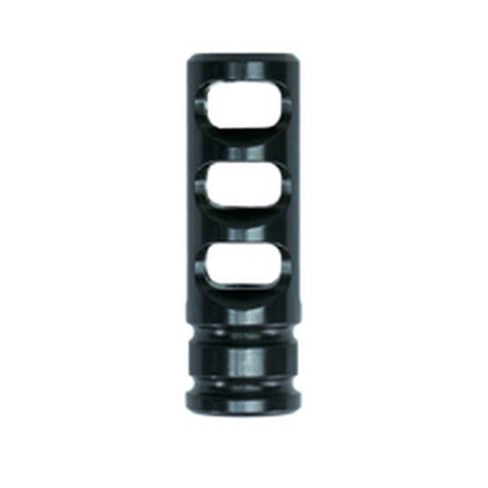 FIMS Firearms AR-15 3 Port Muzzle Break 1/2x28 0.745" OD Steel Black []