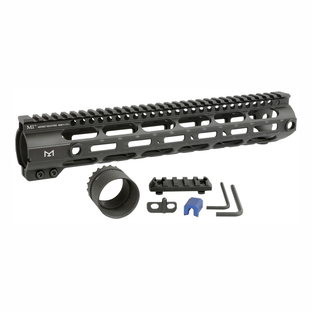Midwest Inds AR-10 12.625" Free Float Handguard M-LOK [812102033172]