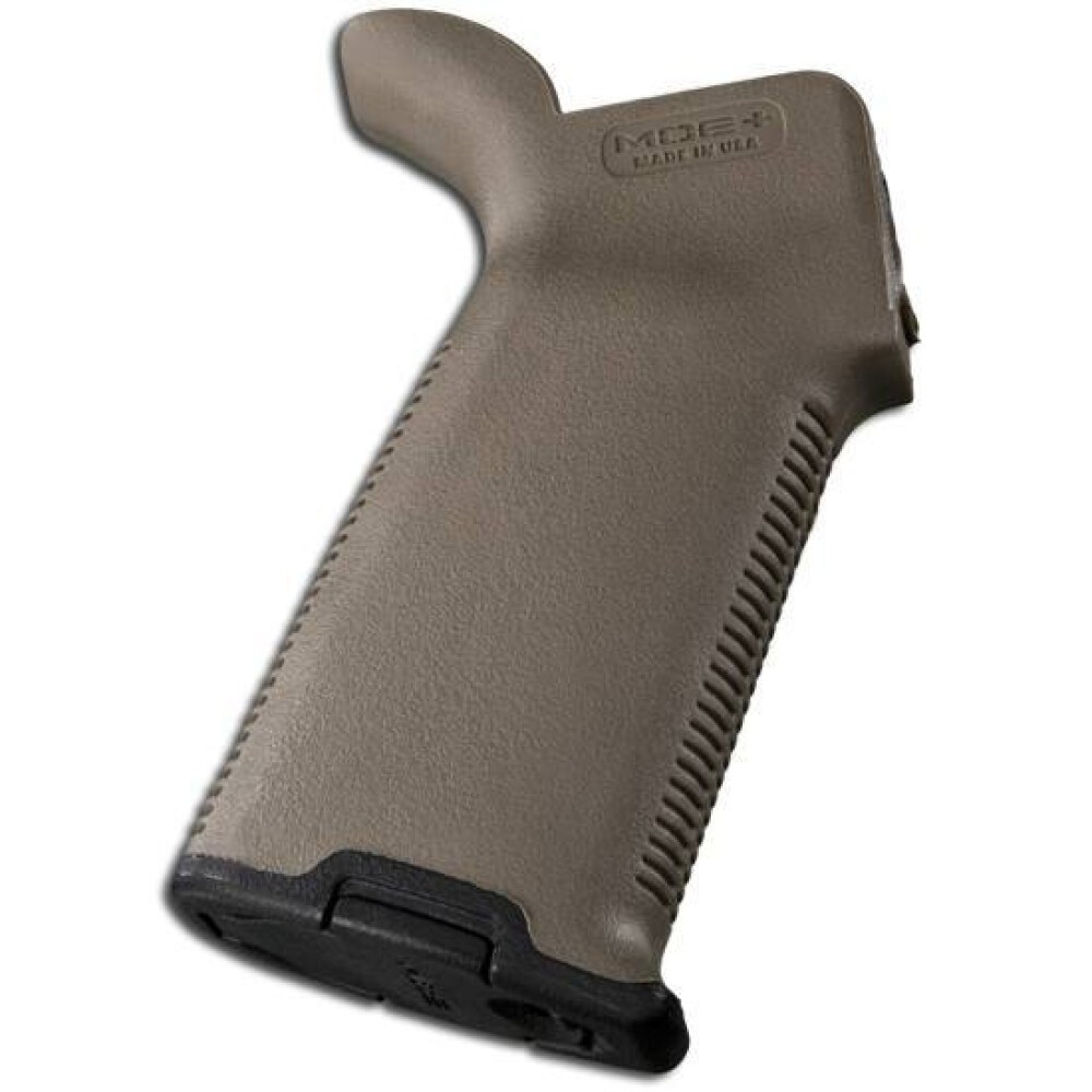 Magpul MOE+ AR-15 Grip Overmolded Polymer Flat Dark Earth MAG416-FDE ...