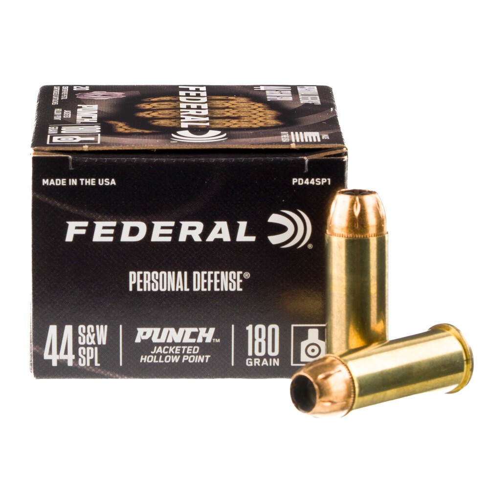 Federal .44 S&W Special Ammunition 20 Rounds JHP 180 Grains