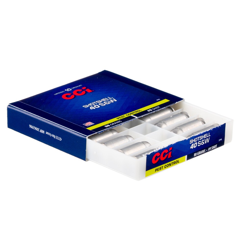 CCI Shotshell .40 S&W Ammo 10rds #9 Shot [FC-76683037404]