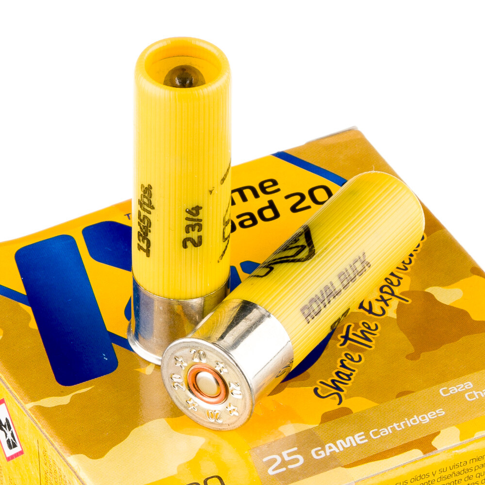 Rio Game Load 20 Gauge 1 Buckshot 250 Rounds [FC-8435101607605]