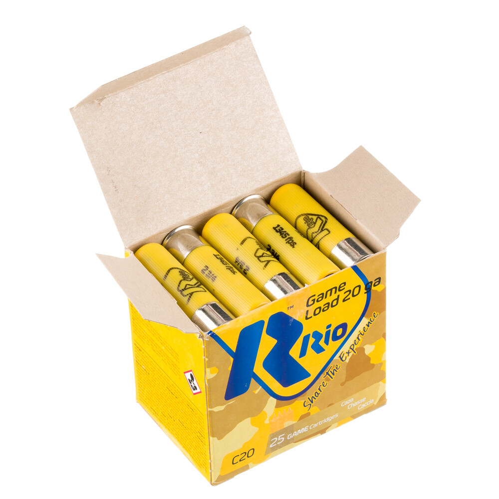 Rio Game Load 20 Gauge 1 Buckshot 250 Rounds [FC-8435101607605]