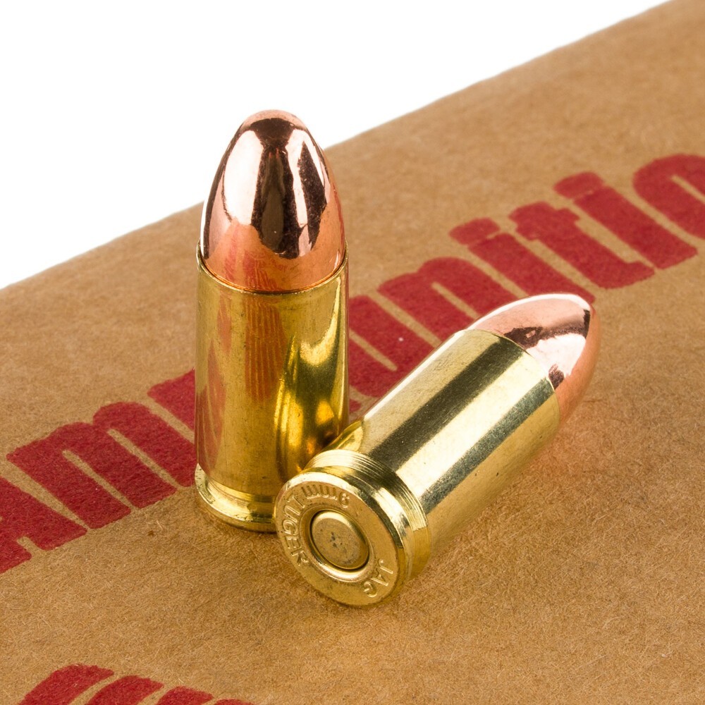 American Quality 9mm Luger Ammunition 500 Rounds FMJ 147 Grains