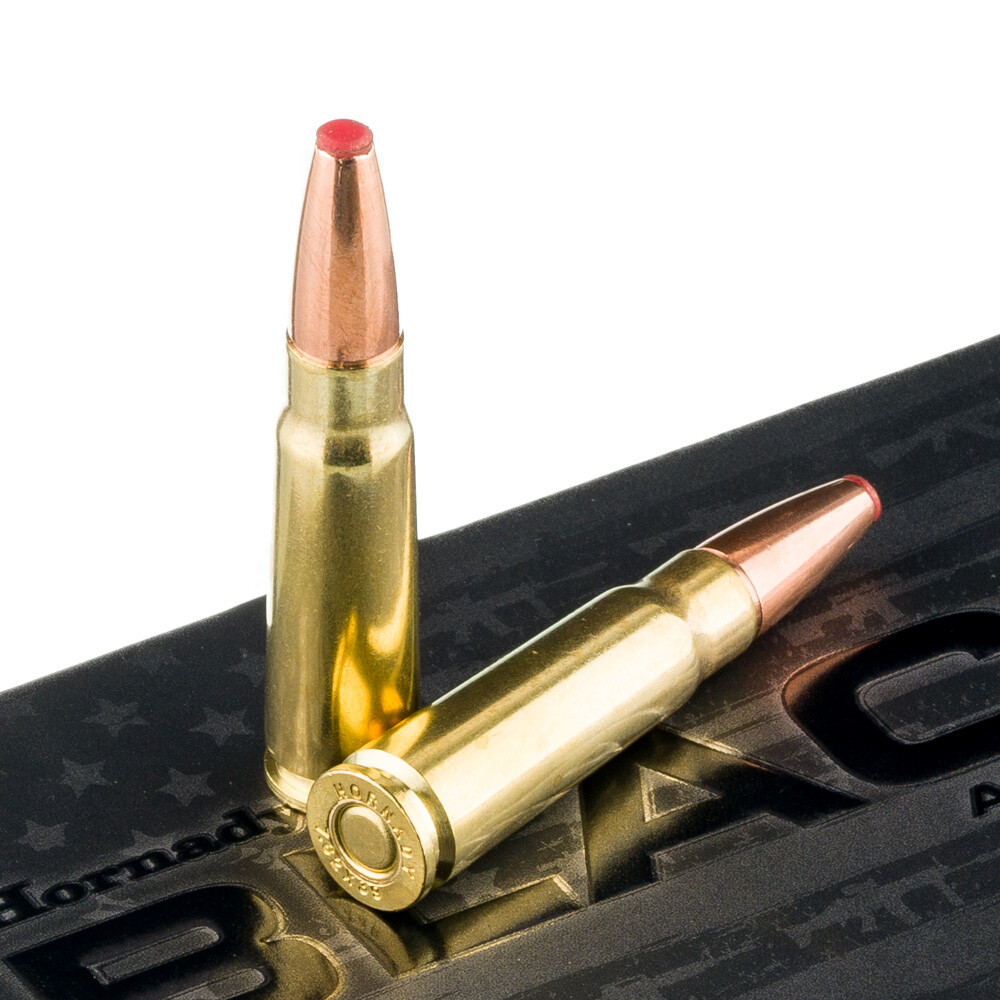Hornady BLACK 7.62x39 Ammunition 20 Rounds MonoFlex SBR 111 Grain Brass ...