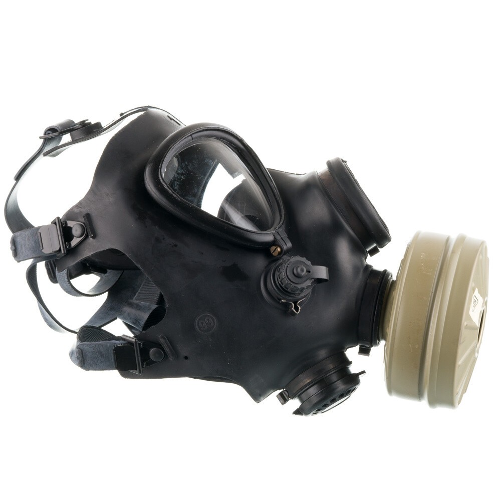 Israeli M15 Military Gas Mask with New Filter and Drinking Tube []
