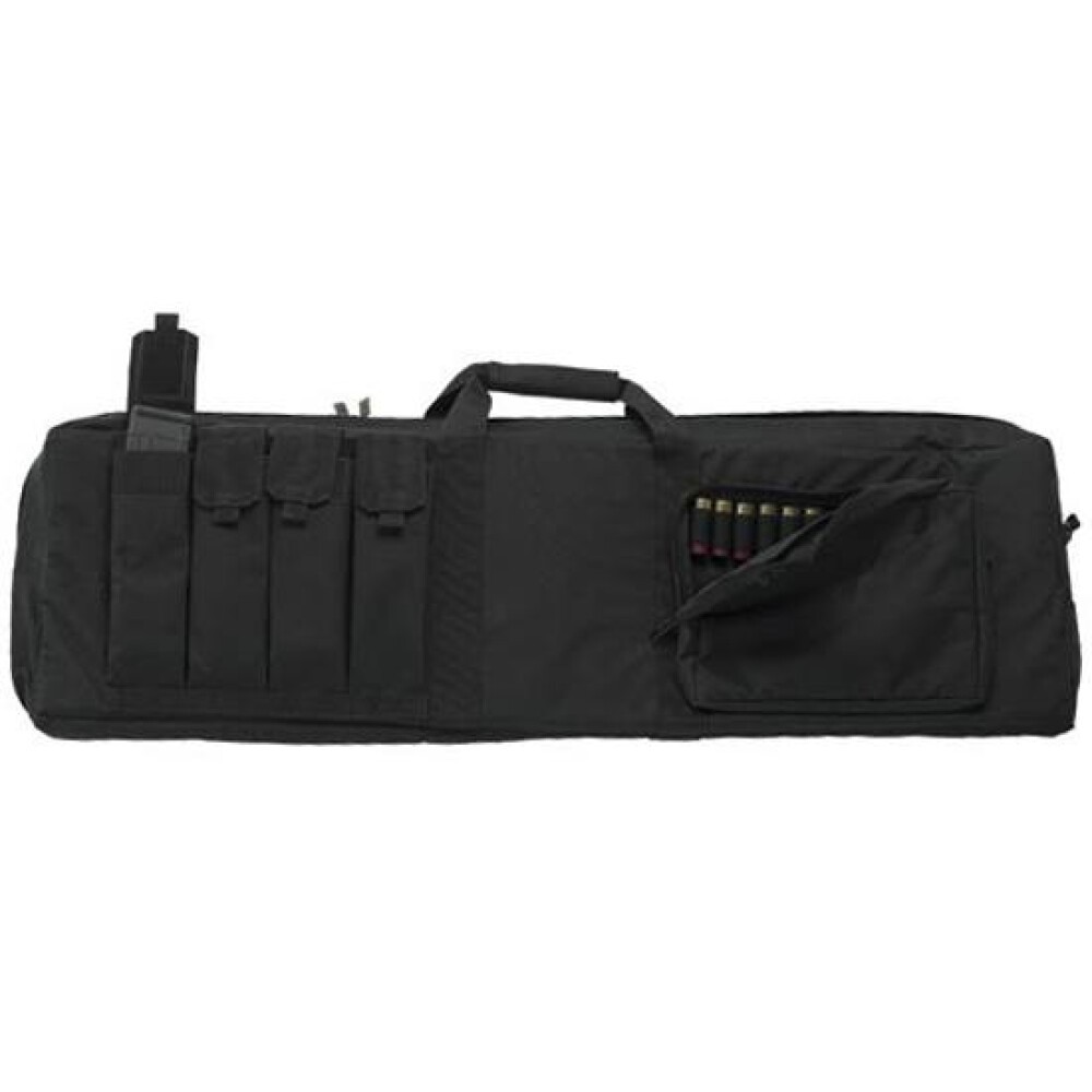 US PeaceKeeper Tactical Double Gun Case 43" Black Nylon P30043 ...