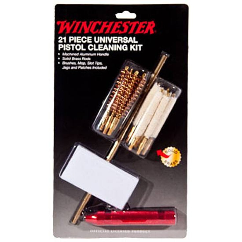Winchester 21pc Universal Handgun Cleaning Kit 363059 [761903363059]