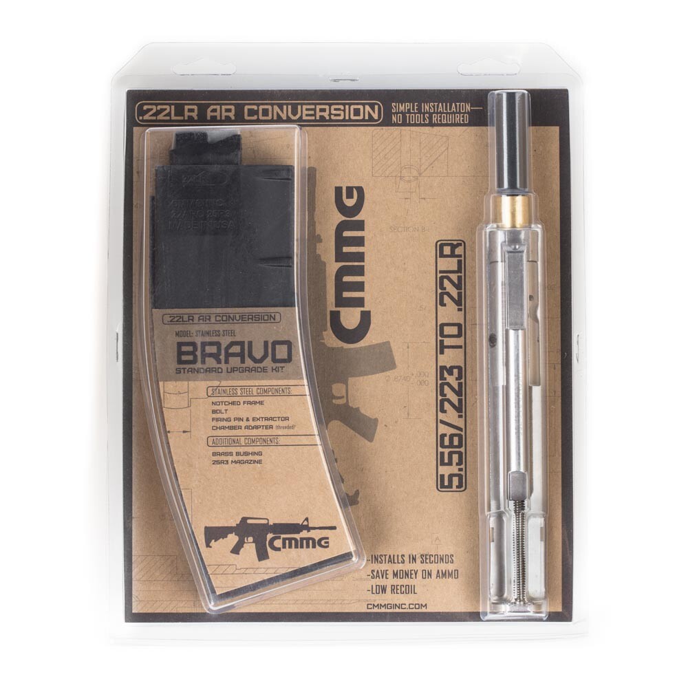 CMMG Rimfire Conv Kit AR-15 .22 LR Three 25rd Mags [FC-815835017150]