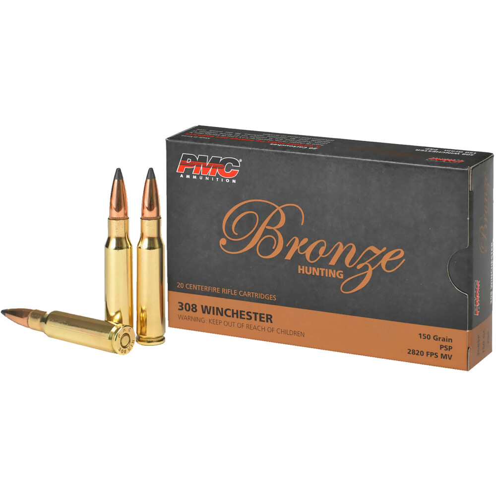 PMC Bronze .308 Win Ammo | 200 Rounds PSP 150 Grains