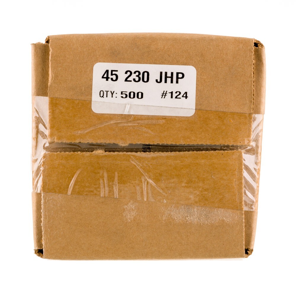 Zero Bullets 45 Caliber Bullets .451" Diameter 230 grain JHP - 500