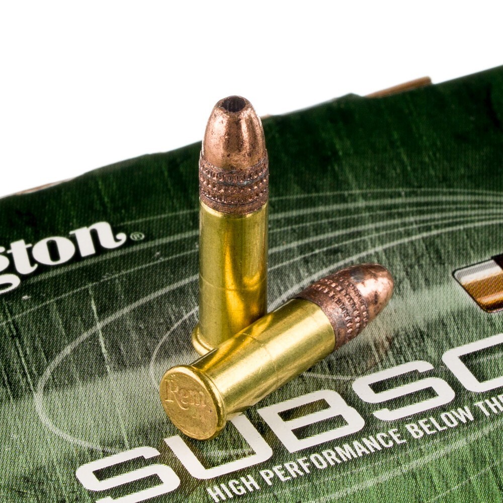 Remington Subsonic .22 LR 40gr CPHP 225 Rounds
