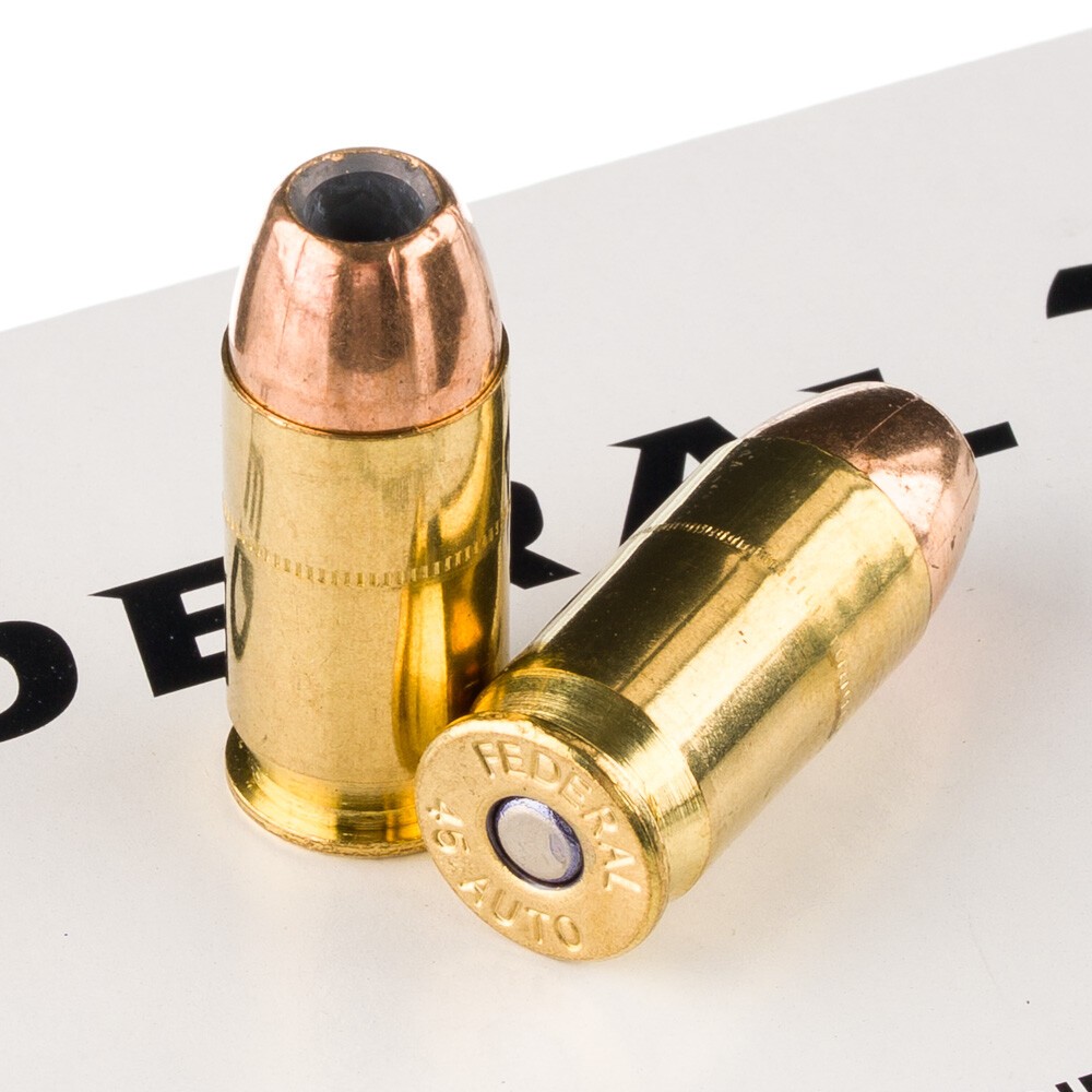 Federal Hi-Shok .45 ACP 230gr JHP 850 FPS 1000 Rds [50029465089042]