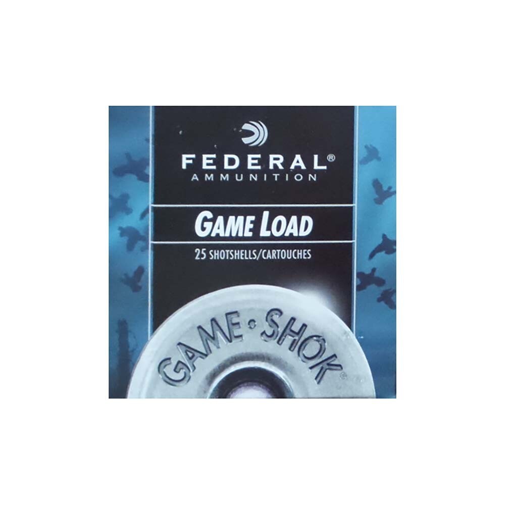 Federal Game-Shok 12 Gauge Shotshell 250 Rounds #7.5 Shot 2 3/4" Length ...