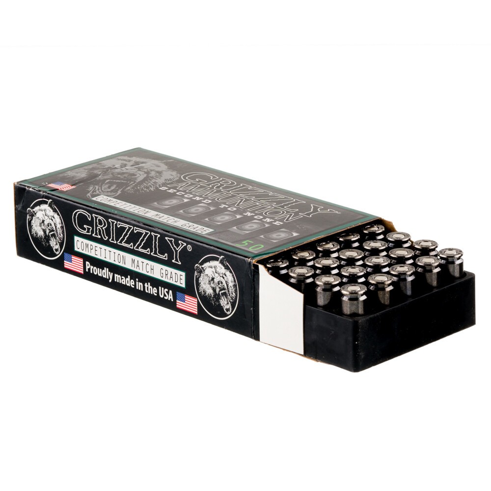 Grizzly High Performance 10mm Auto Ammunition 50 Rounds JHP 165 Grain ...