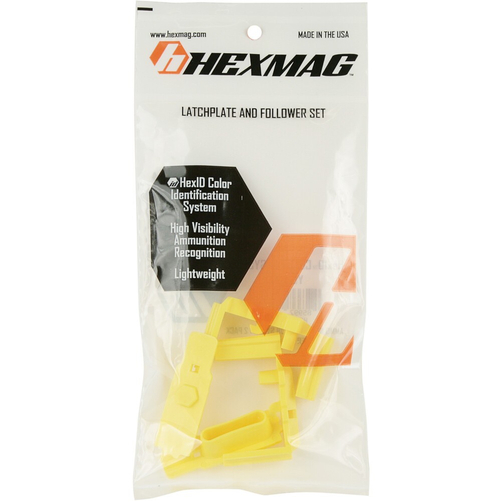 Hexmag HexID AR-15 Mag Color Identification System Yellow 2 Pack ...