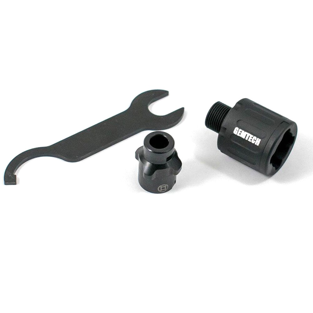 GEMTECH 22 QDA Quick Attach/Detach Adapter Kit for Rimfire Silencers ...