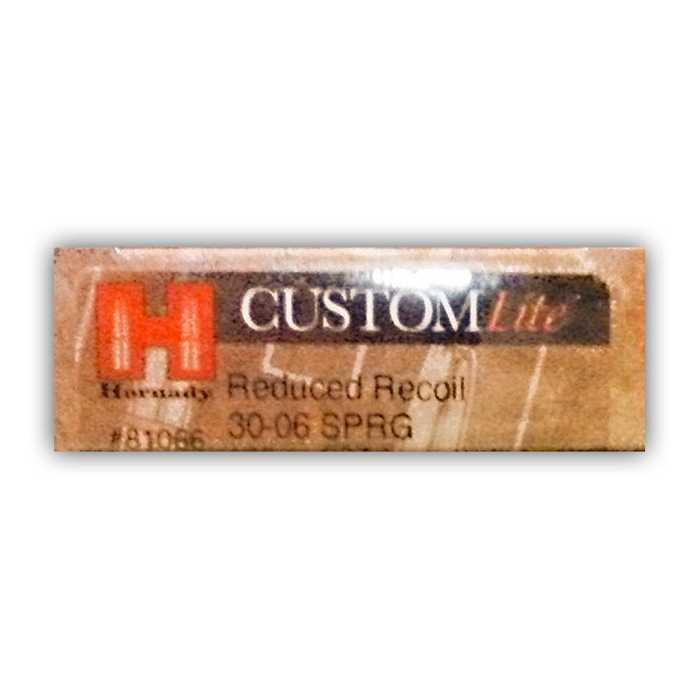 Hornady Custom Lite .30-06 125gr SST 20rds [FC-90255810660]