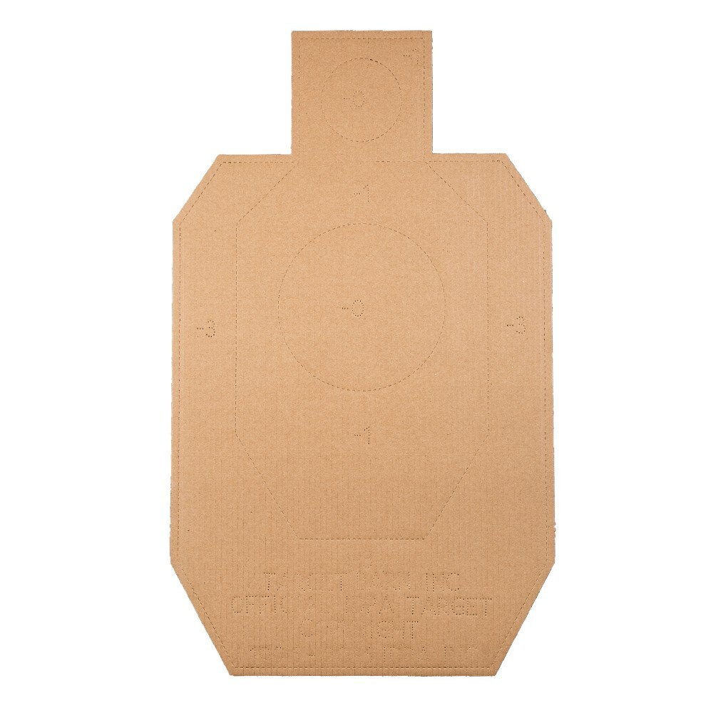 IDPA 18"x30" Cardboard Target 100 Pack
