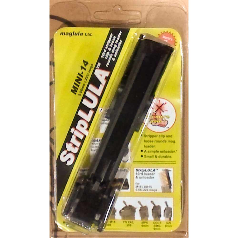 Maglula Mini-14 StripLULA Rifle Magazine Loader, 5.56/.223, Black ...