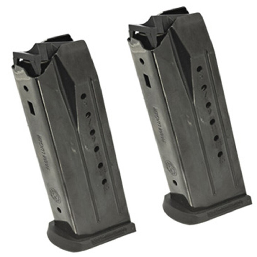 Ruger Security-9 15 Round Magazine 9mm Steel Black 2 Pk [736676906840]