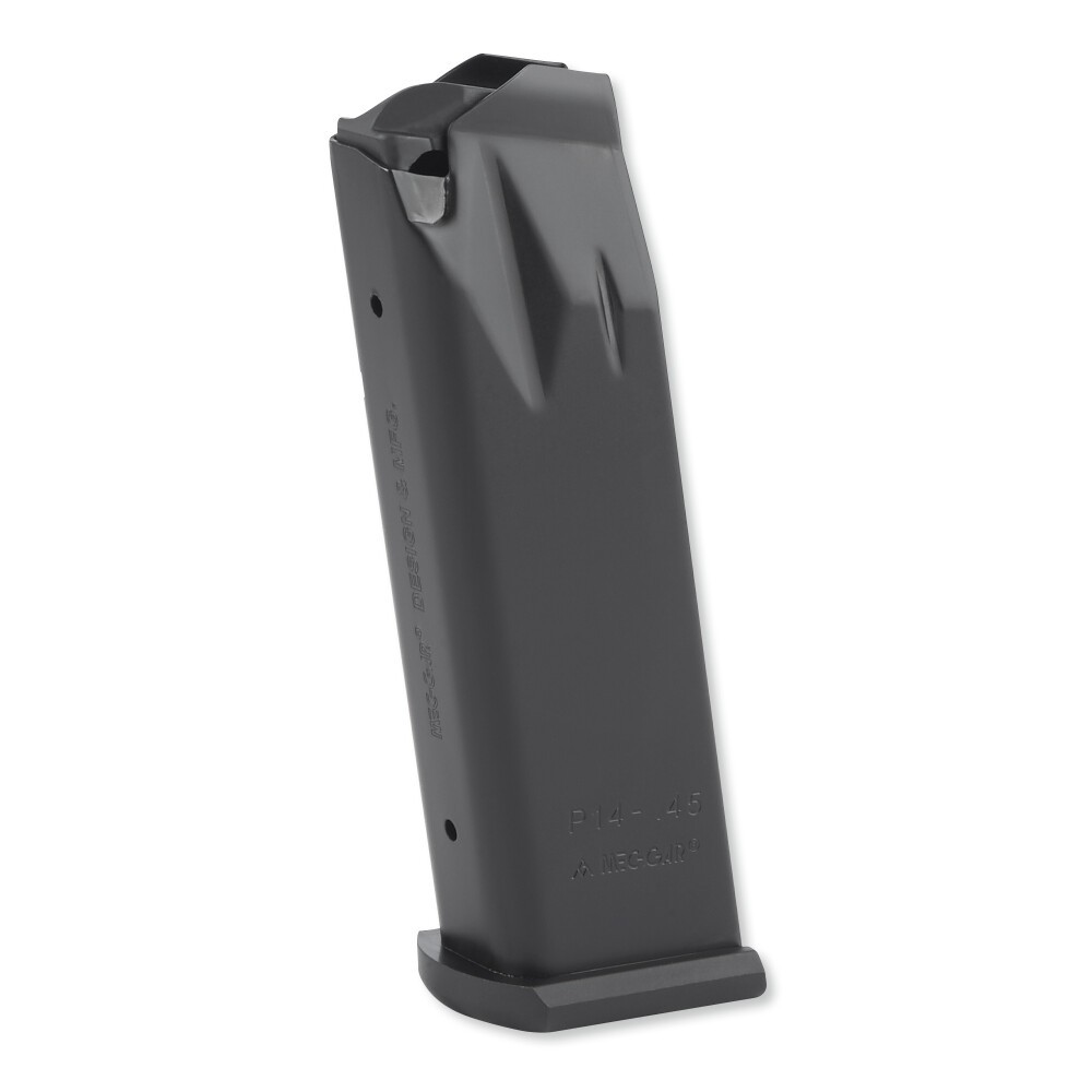 Mec-Gar Para Ordnance P14 Mag .45 ACP 14rds Steel Black [765595512054]