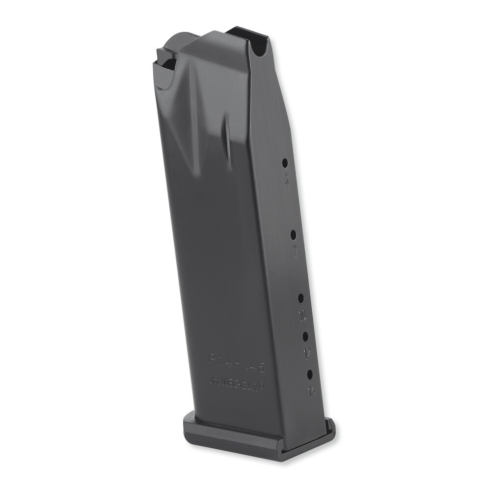 Mec-Gar Para Ordnance P14 Mag .45 ACP 14rds Steel Black [765595512054]