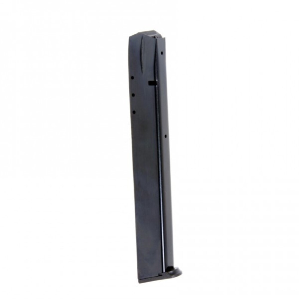 ProMag S&W 5906 Series Magazine 9mm Luger 32 Rounds Steel Blued SMI-A3 ...