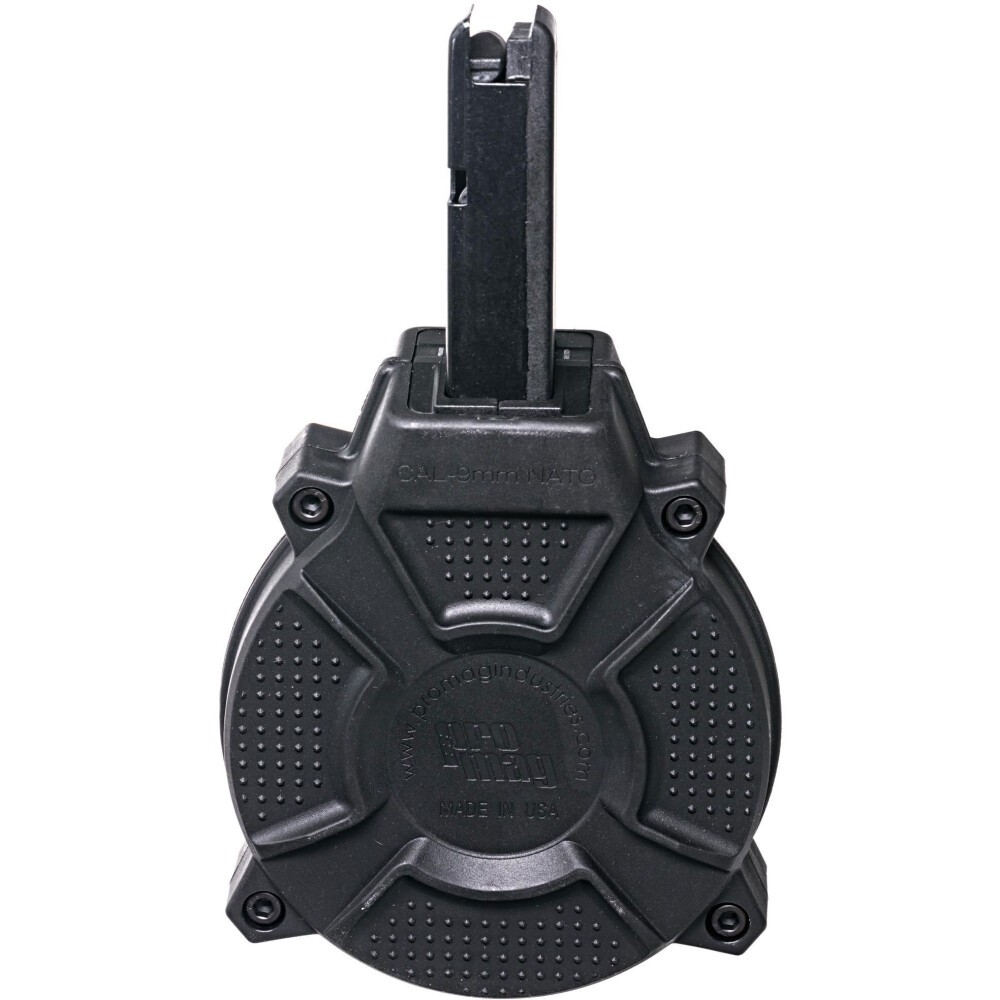 ProMag AR-15 9mm 50-Round Drum Magazine Black [708279014376]