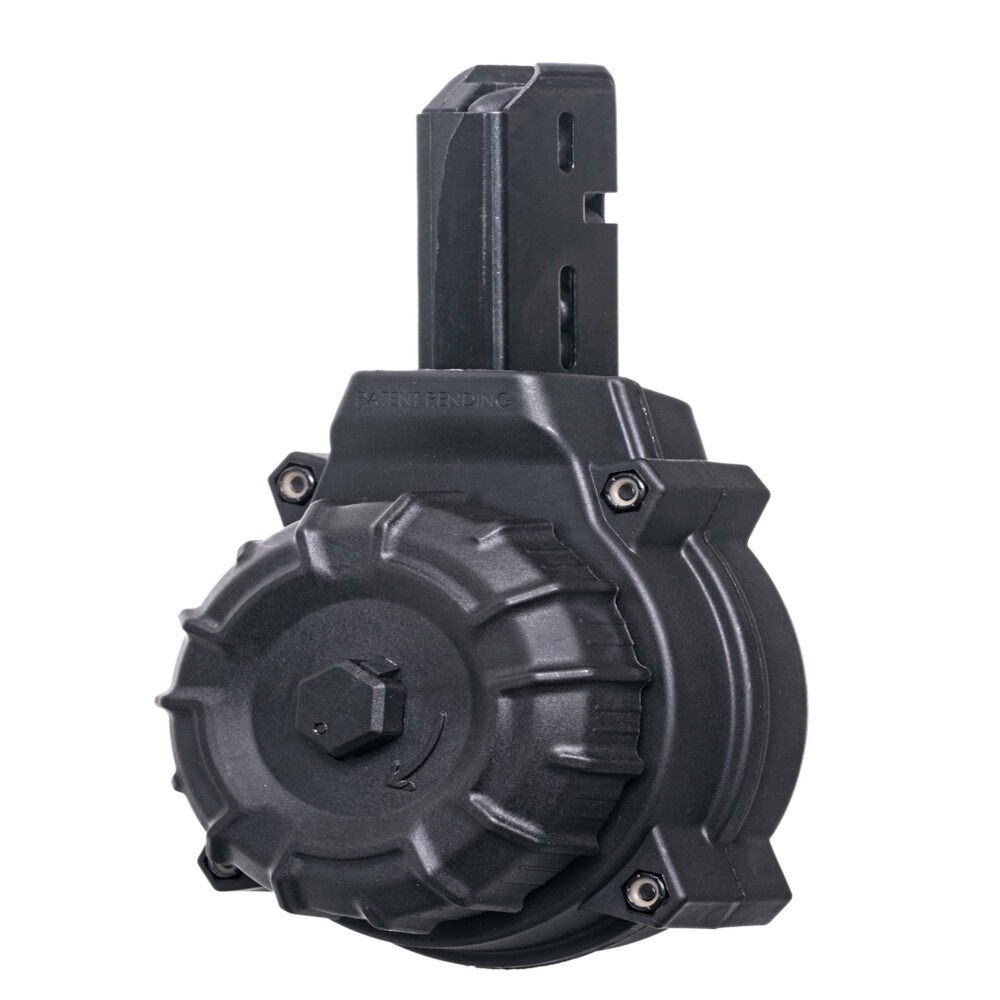 ProMag AR-15 9mm 50-Round Drum Magazine Black [708279014376]